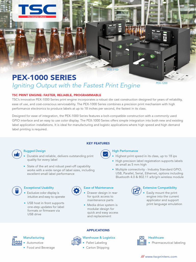 PEX-1000 ENG Datasheet A4 New Design | PDF