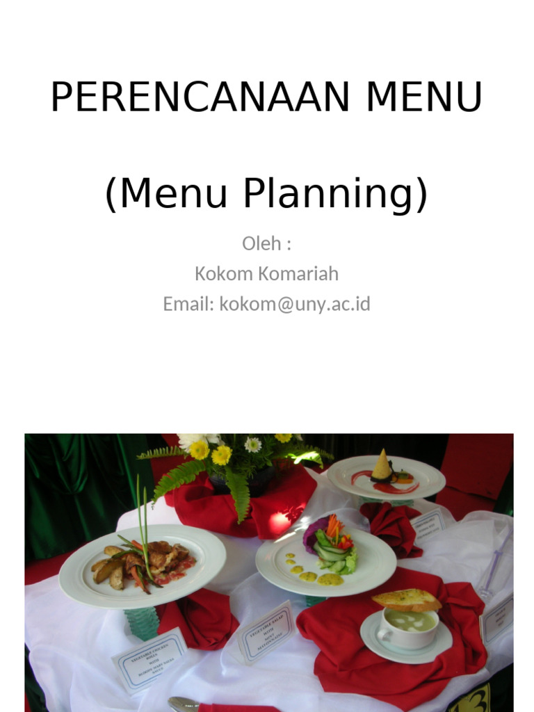 3 +perencanaan+menu | PDF