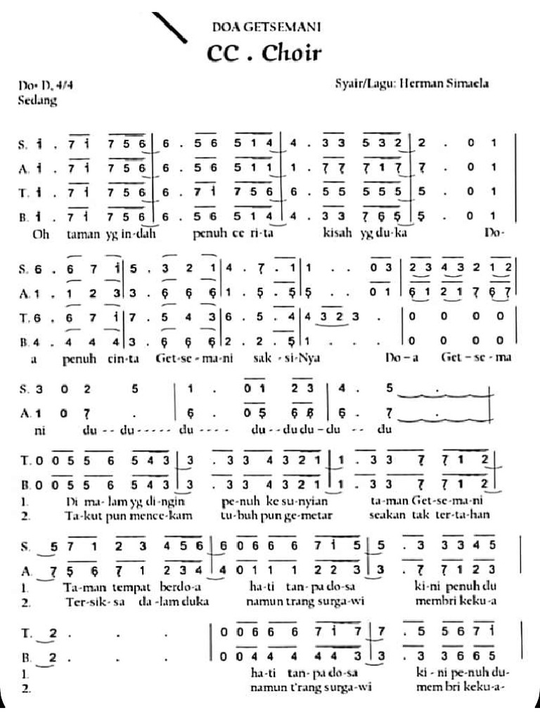 Doa Getsemani | PDF