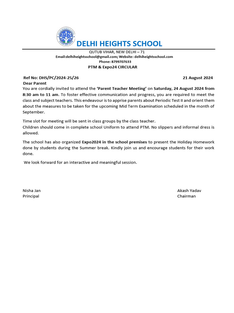Ptm Circular | PDF