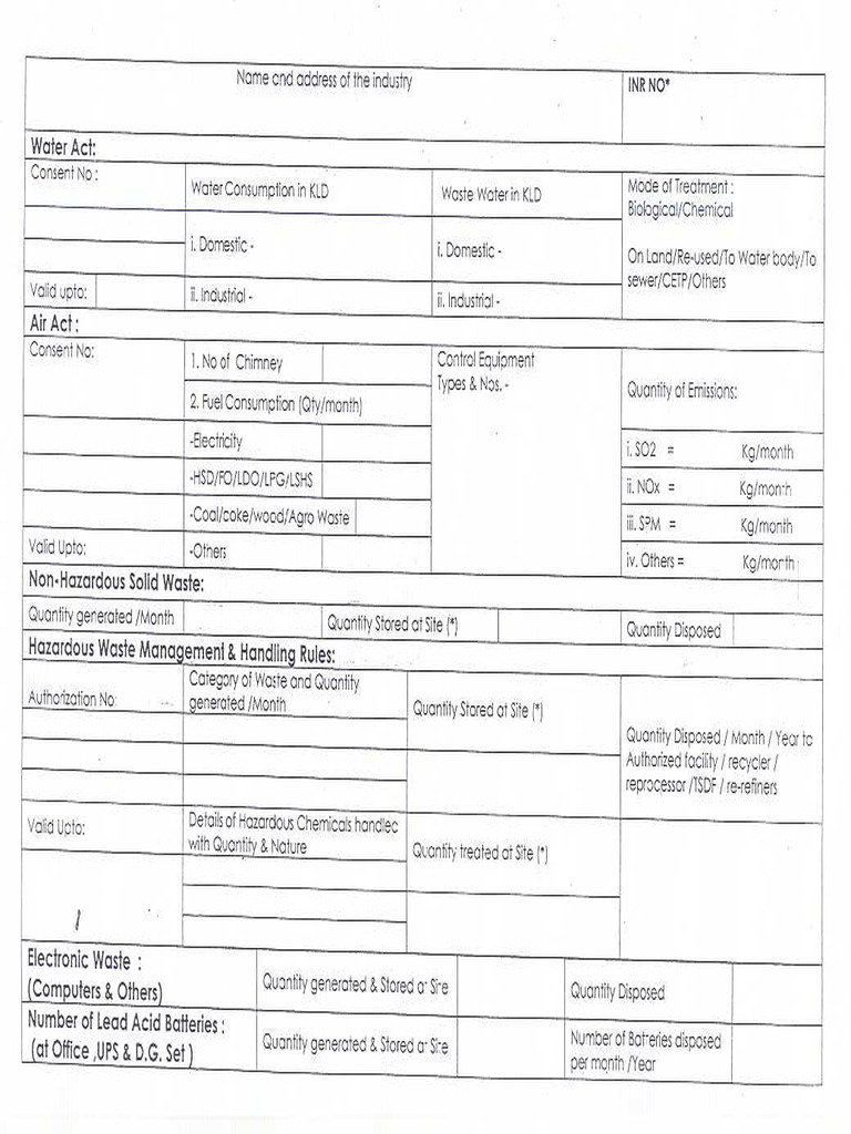 DisplayBoardFormat CPCB | PDF