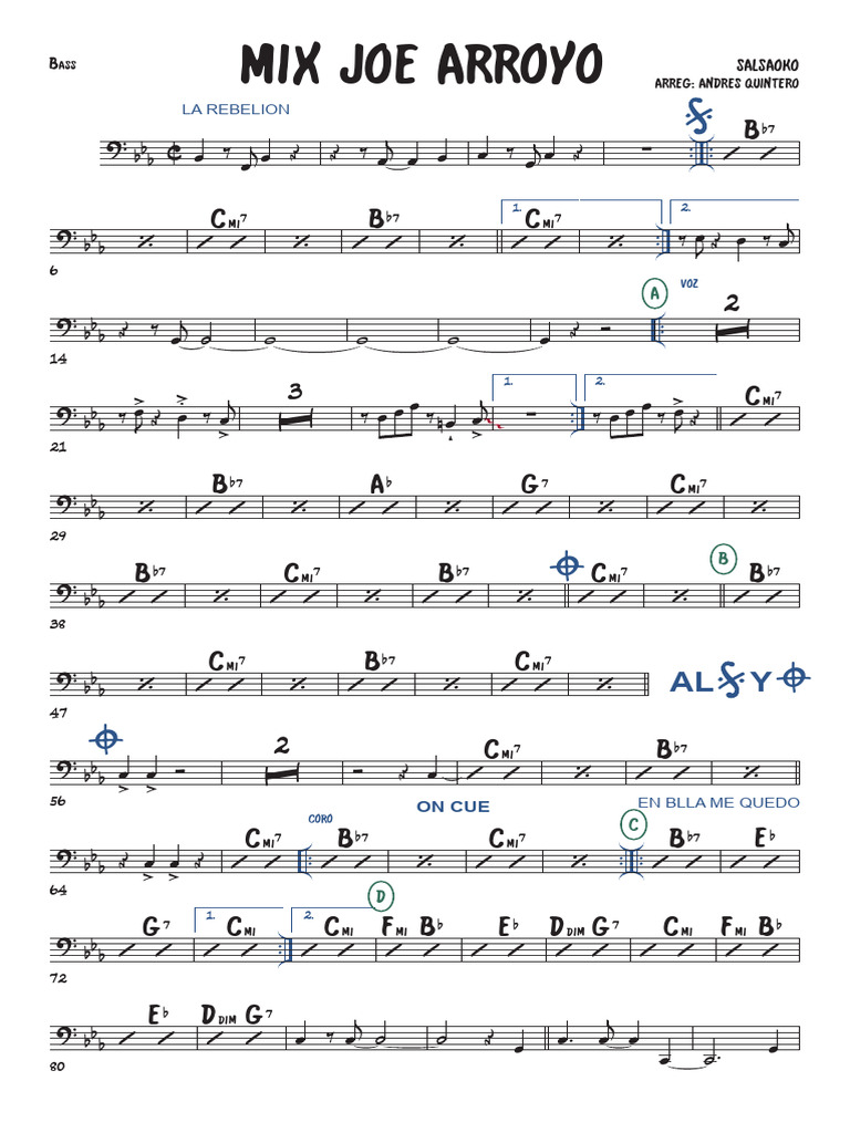 MIX JOE ARROYO - Bass | PDF