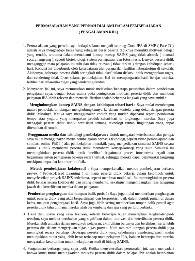 STUDY KASUS PPG Rahmi | PDF
