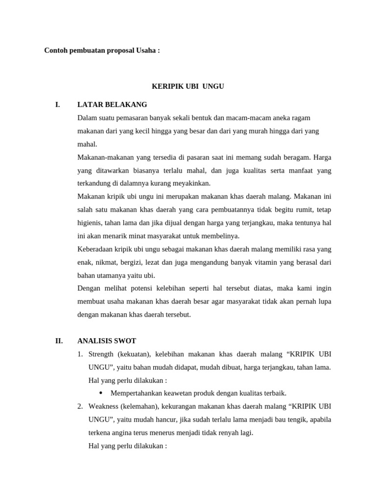 Keripik Ubi Ungu | PDF