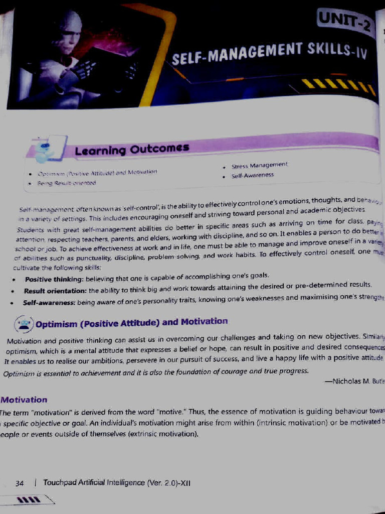 Ch-2 Self Management | PDF