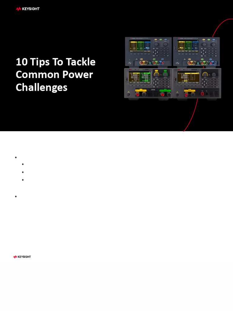 10_Tips_To_Tackle_Common_Power_Challenges | PDF