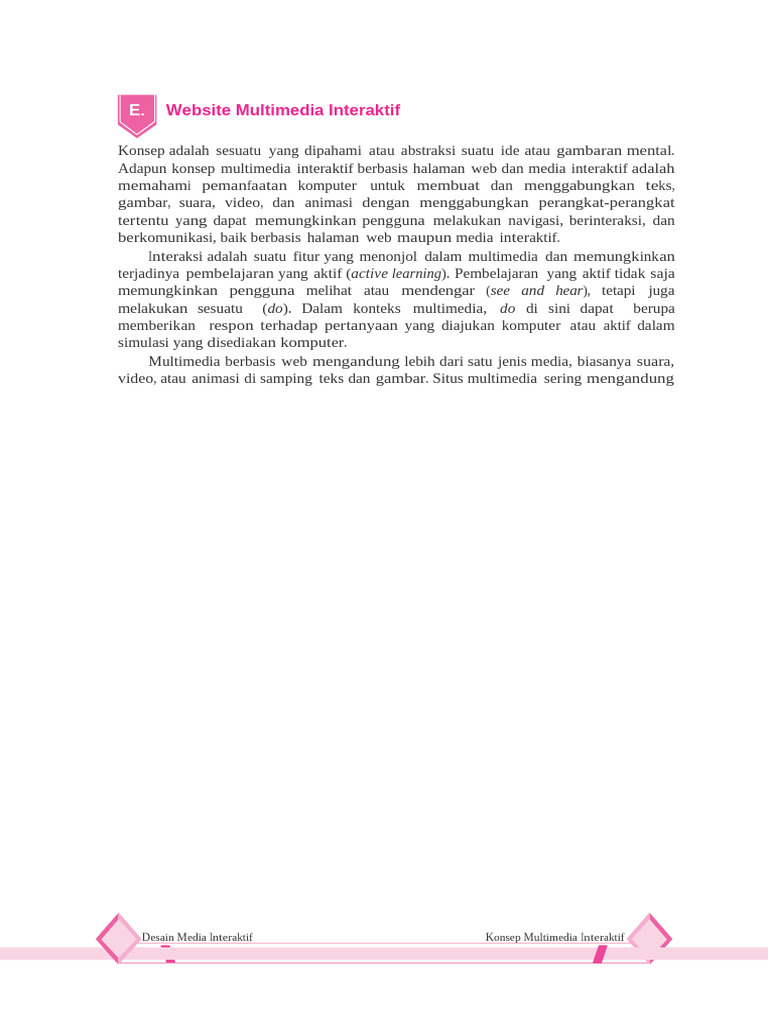 Website Multimedia Interaktif | PDF