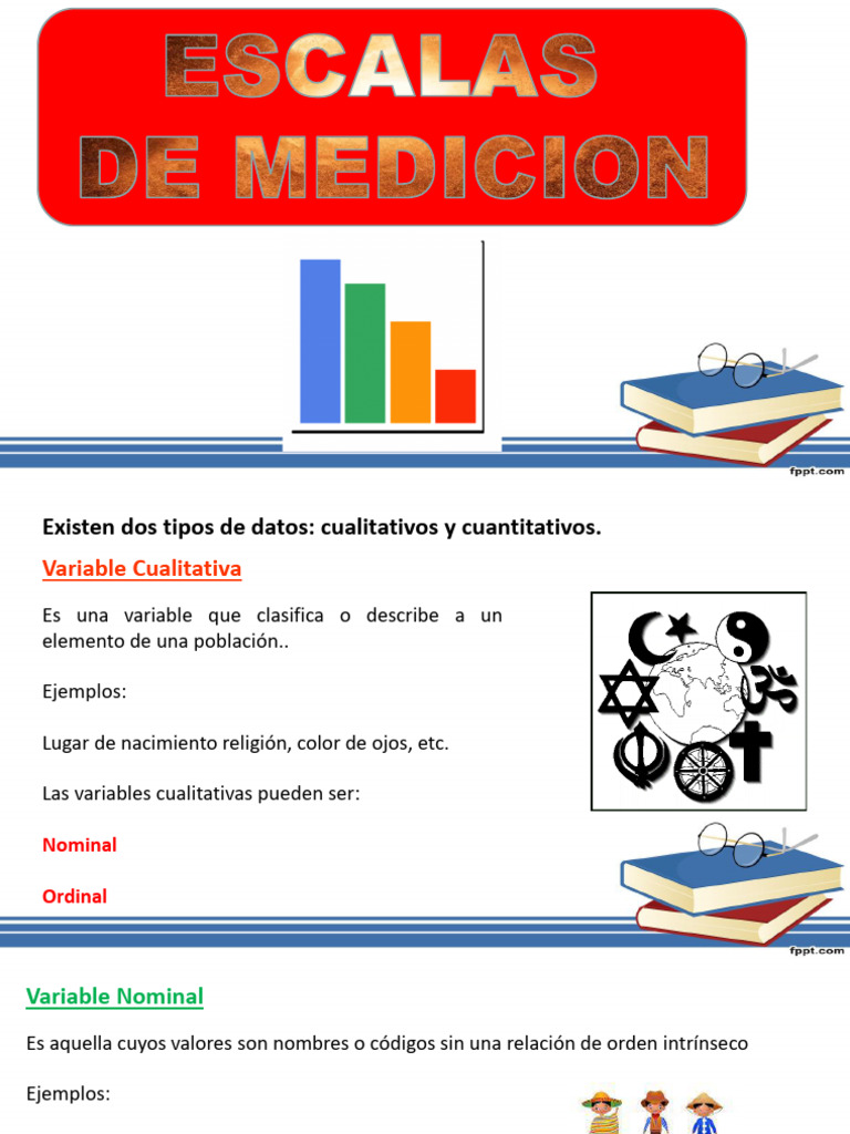 Escala de Medición de Datos | PDF