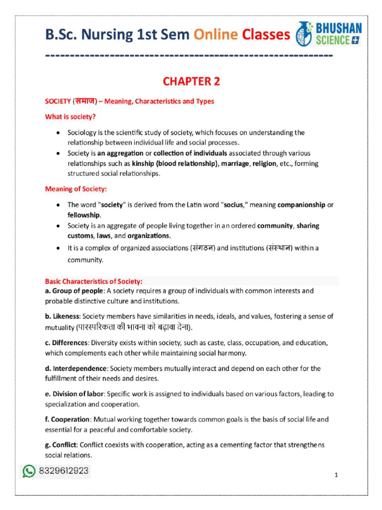 Chapter 2 Social Structure - 3af2683d 07c3 4e05 93d9 7ab3750fc165 | PDF