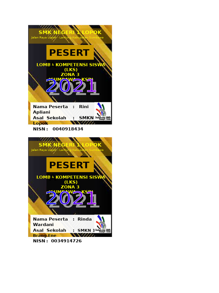Id Card Lks Pdf