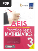 AEIS-Maths June | PDF