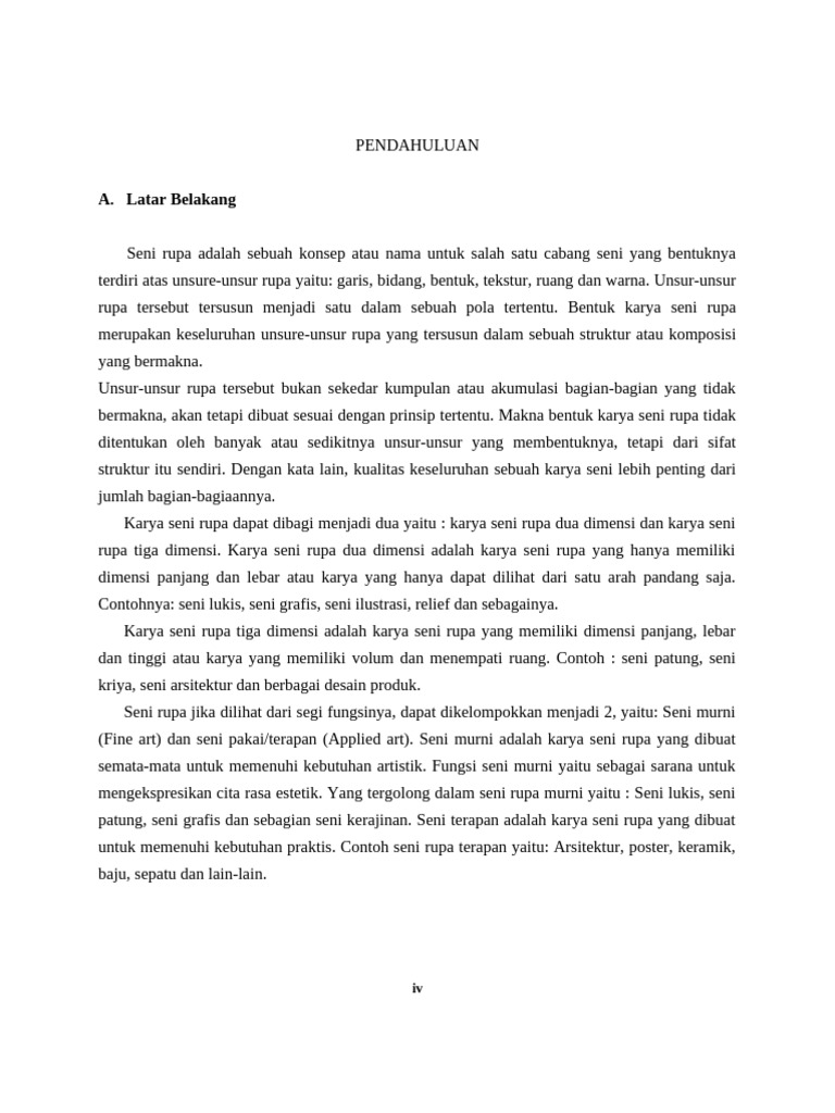 Makalah Seni Rupa | PDF