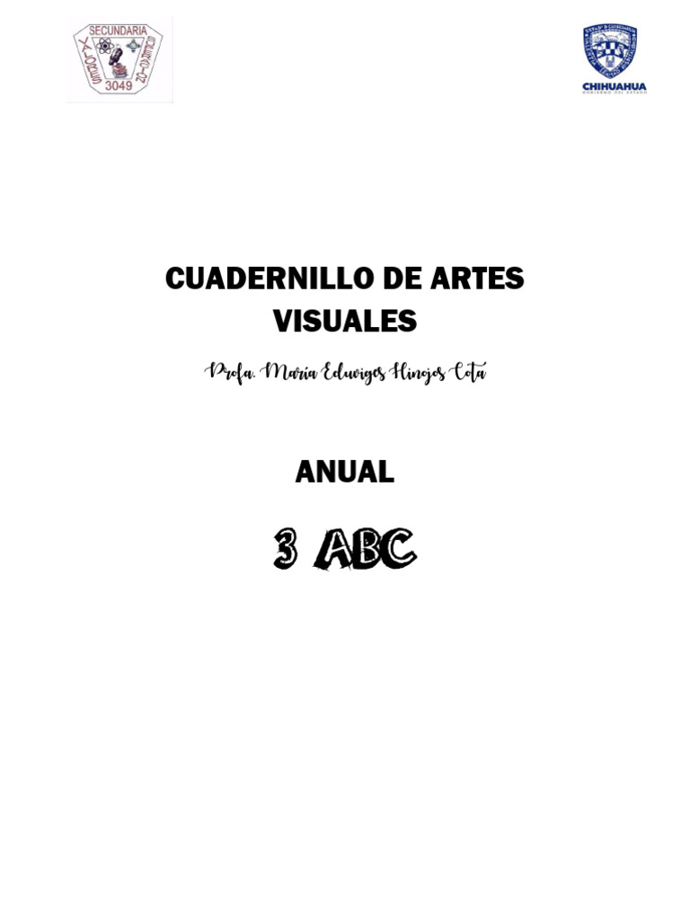 3°ABC Artes Visuales Anual | PDF | Arte roquero | Las artes