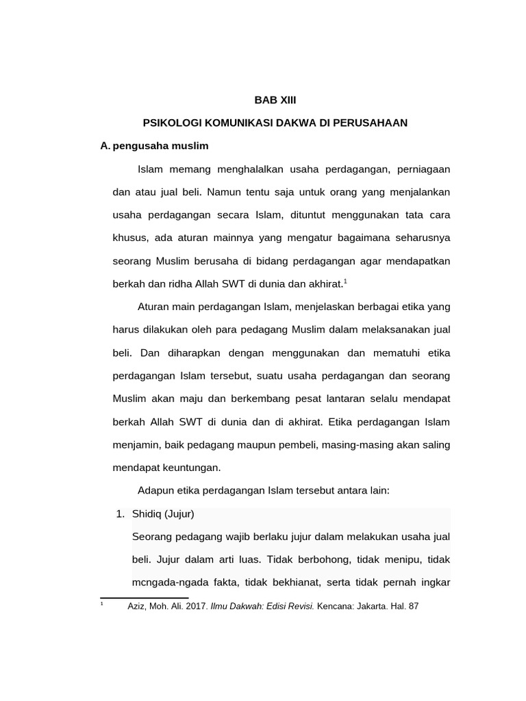 88-Psikologi Komunikasi Dakwa Di Perusahaan | PDF