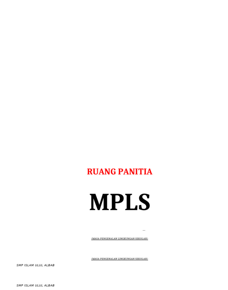 Label Ruang Mpls | PDF