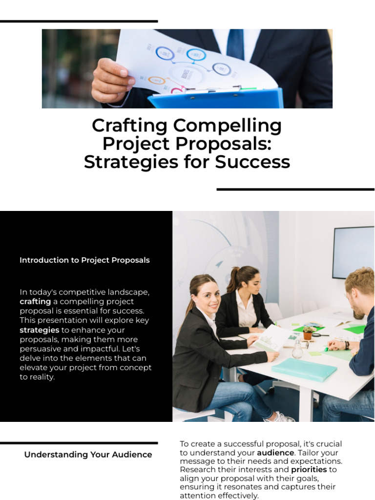 Crafting Compelling Project Proposals Strategies For Success | PDF