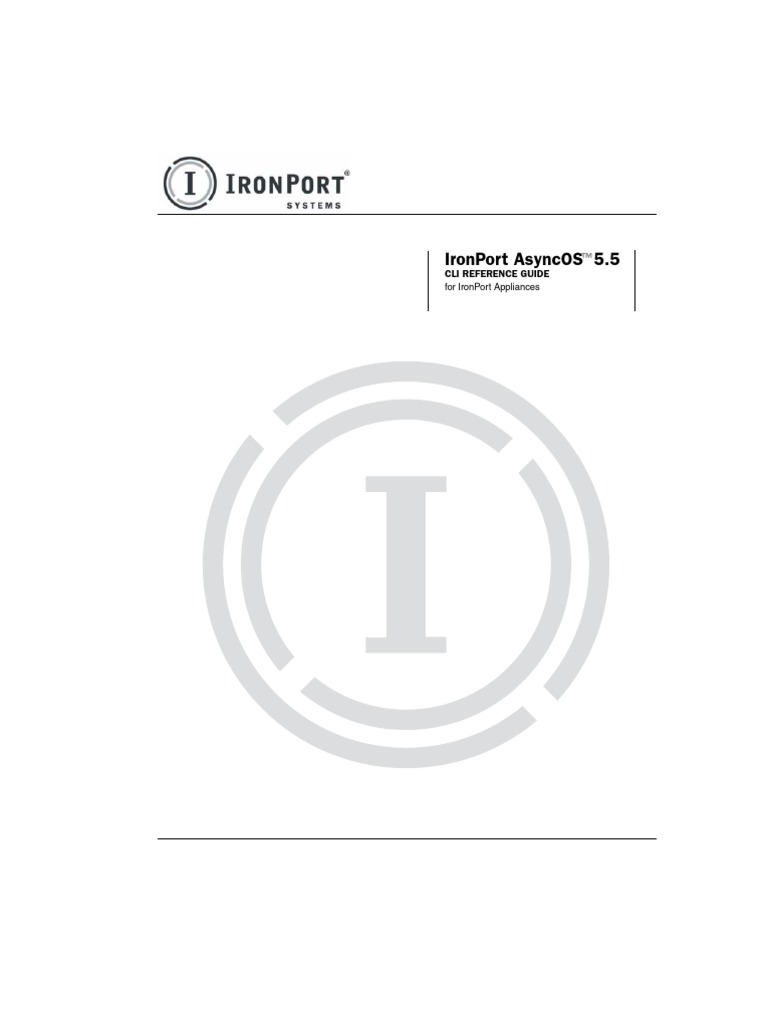 AsyncOS CLI | PDF | Command Line Interface | Domain Name System