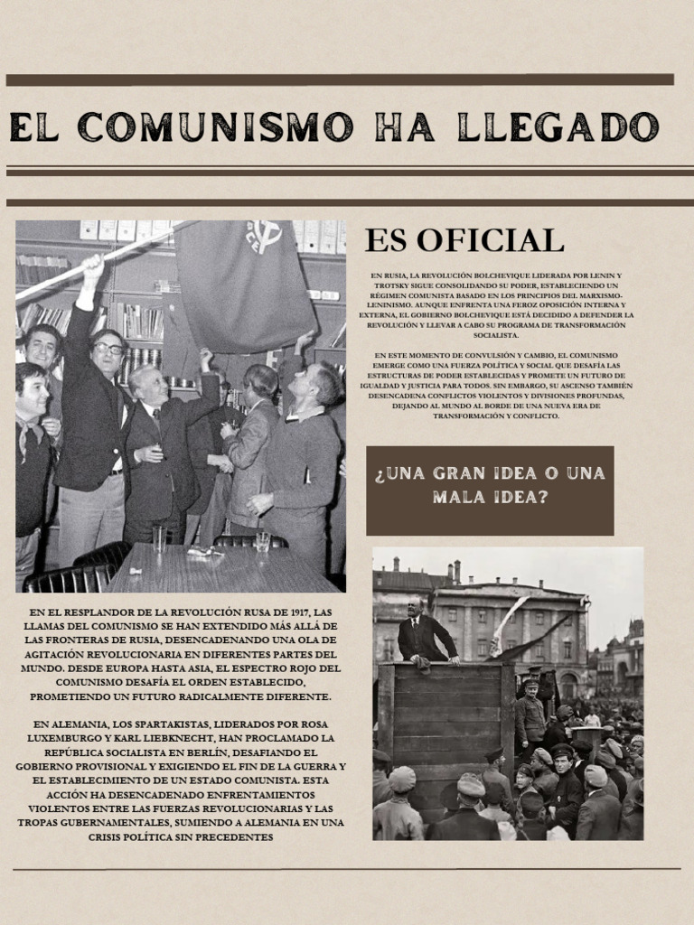 El Comunismo Ha Llegado | PDF