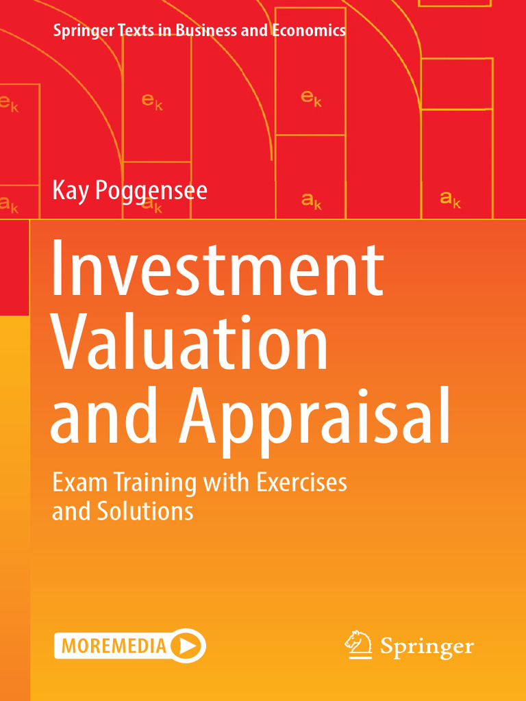 Investment Valuation and Appraisal - Exam Training With Exercises and ...