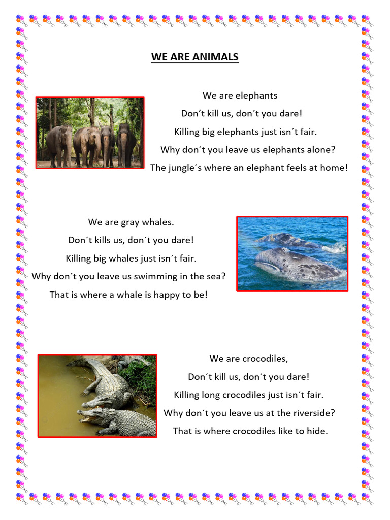 We Are Animals | PDF