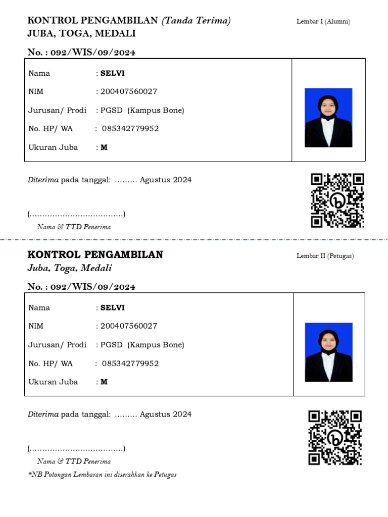 Toga 200407560027 SELVI | PDF