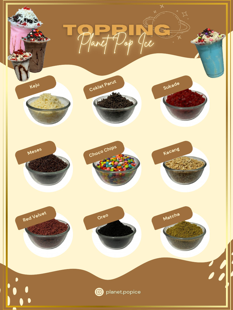 Menu Pop Ice | PDF