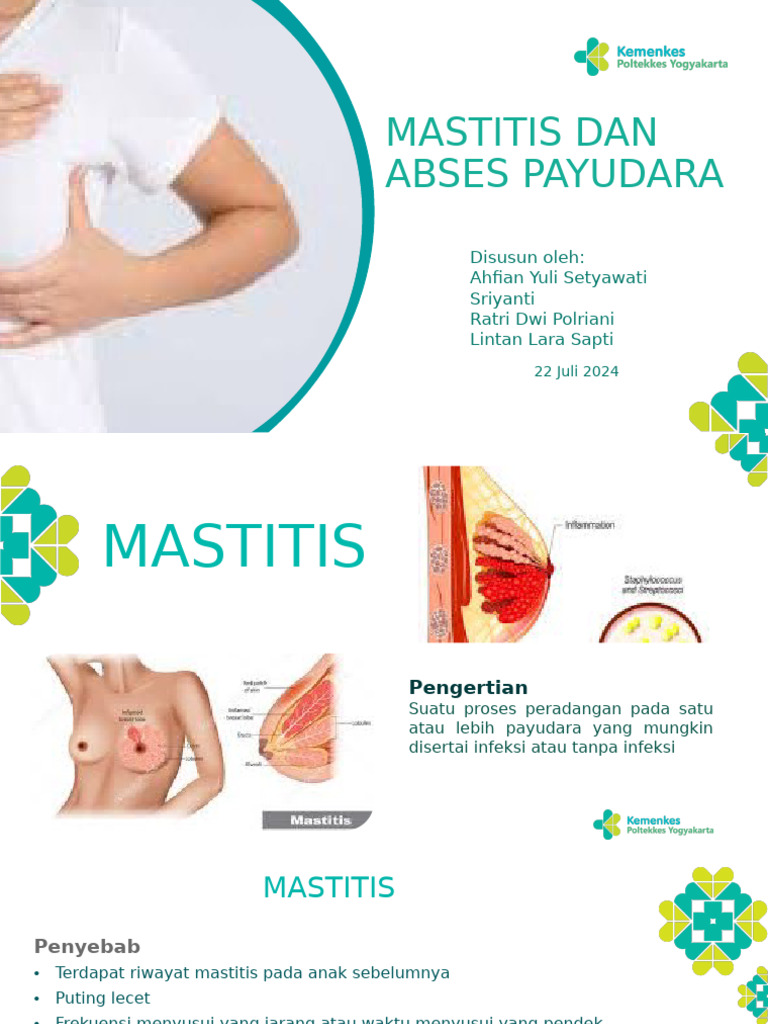 Kelompok 4 - PPT Mastitis Dan Abses Payudara | PDF