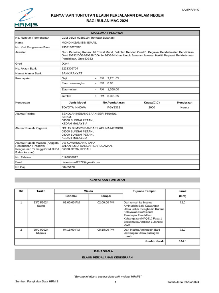 Tuntutan IAB Mac | PDF