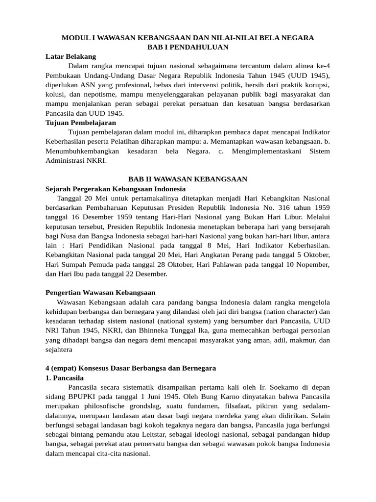 Resume Modul 1 | PDF