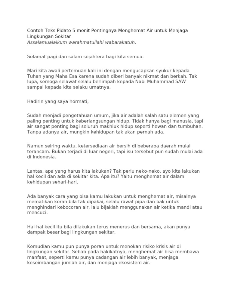 Contoh Teks | PDF