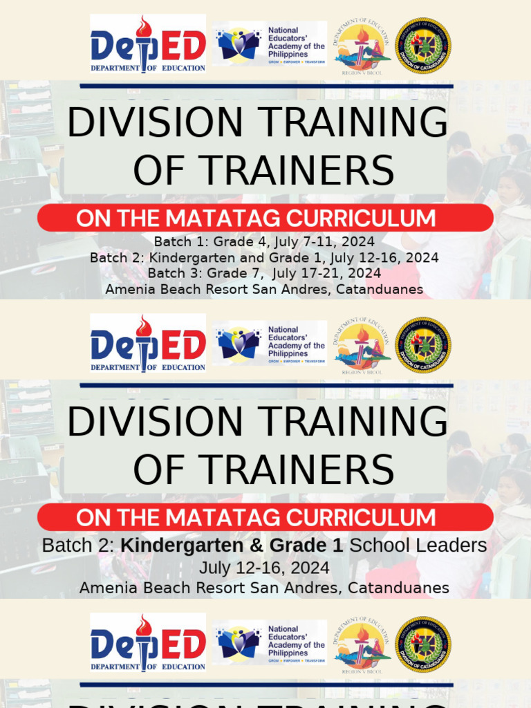 MATATAG Tarpaulin 3 Batches | PDF