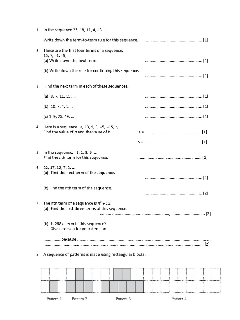 MTT - Exercise Grade 8 | PDF