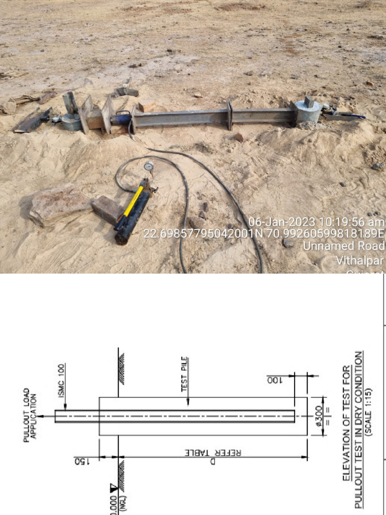 Solar Pile Test Tension | PDF