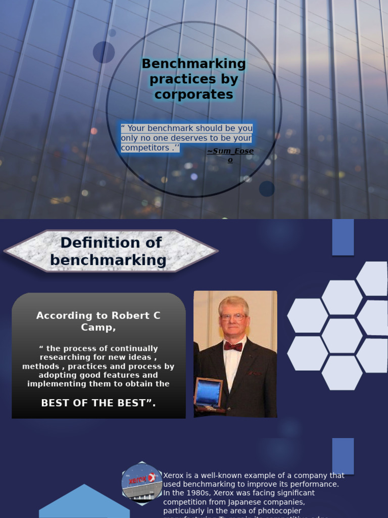 Benchmarking Title | PDF