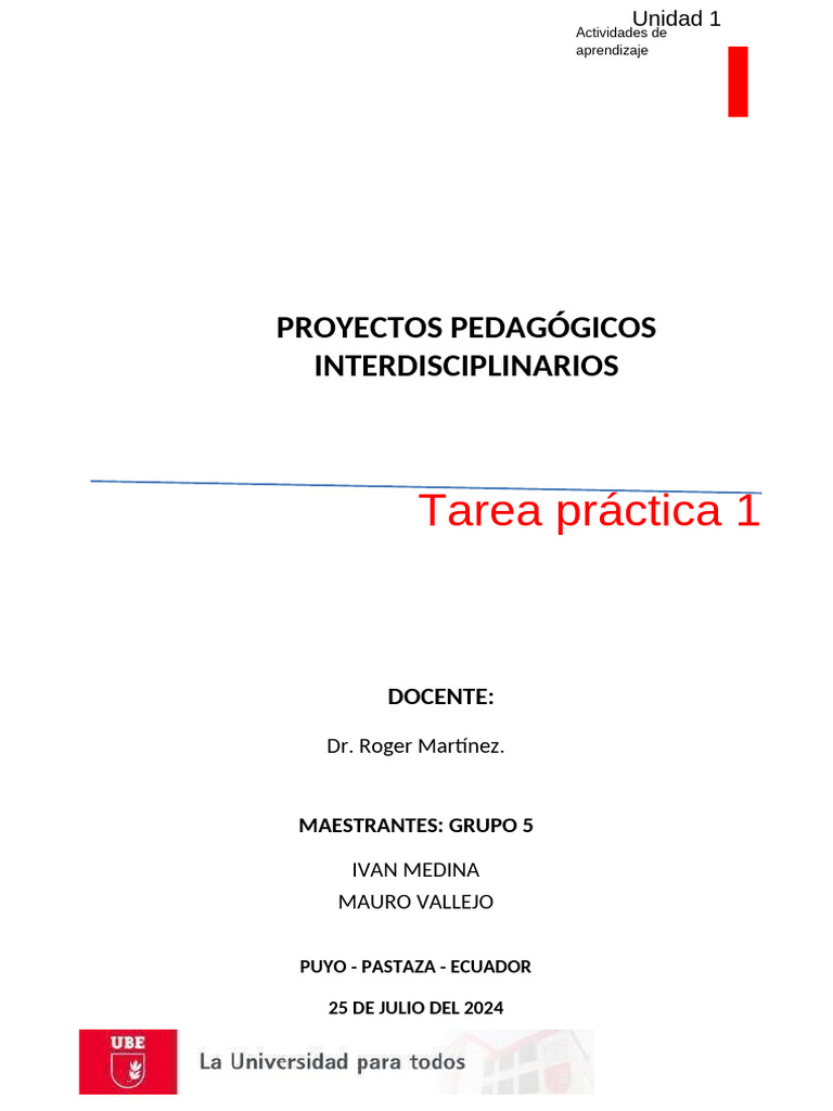 TAREA PRACTICA MAUROS | PDF