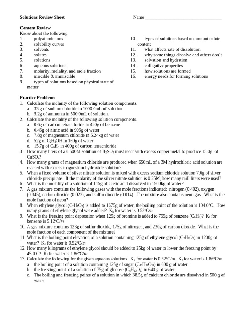 solutions-review-sheet-5 | PDF