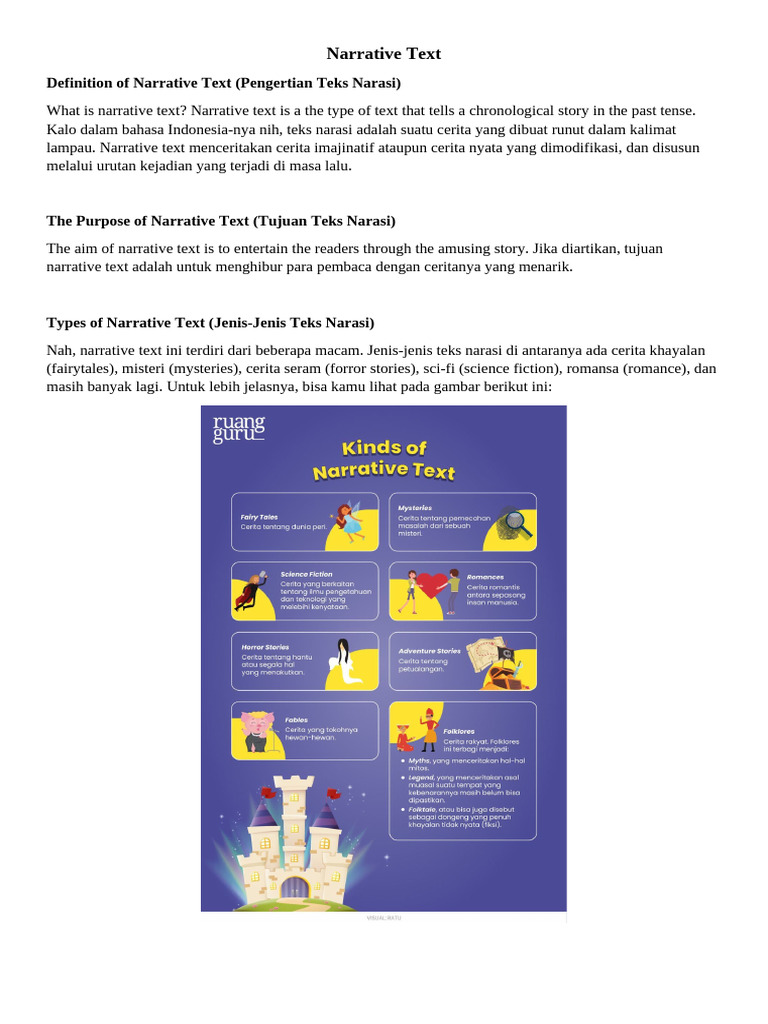 9 - Narrative Text | PDF