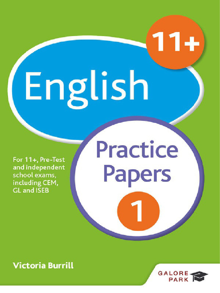 11 + English Practice Papers 1 | PDF