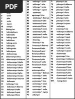 Numbers 1-100 (Tagalog) | PDF