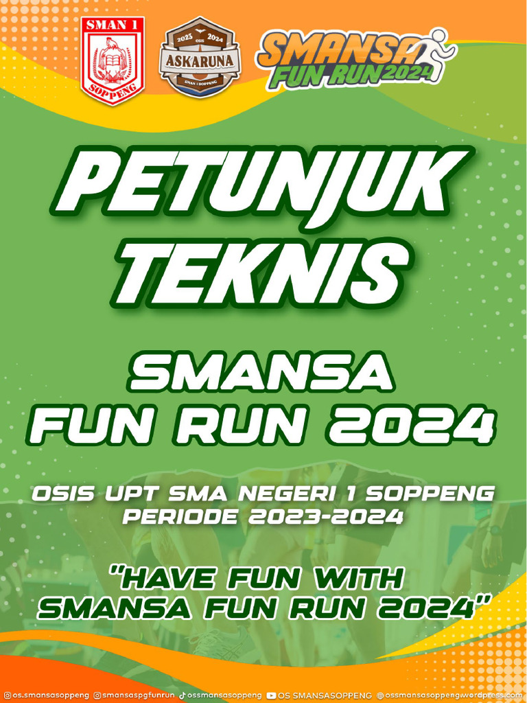 Petunjuk Teknis Smansa Fun Run 2444 1 | PDF