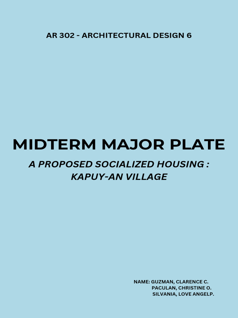 Midterm Plate Des 6 | PDF