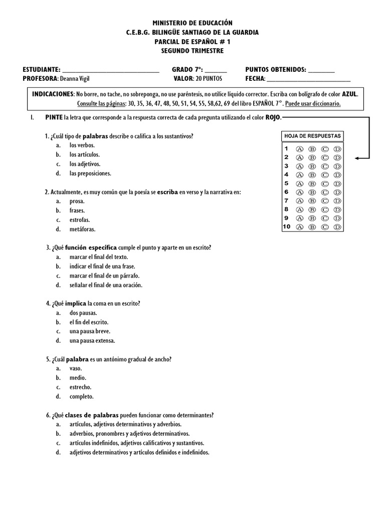 Parcial #1 (Iit) | PDF