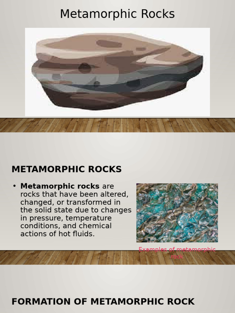 Metamorphic Rocks | PDF