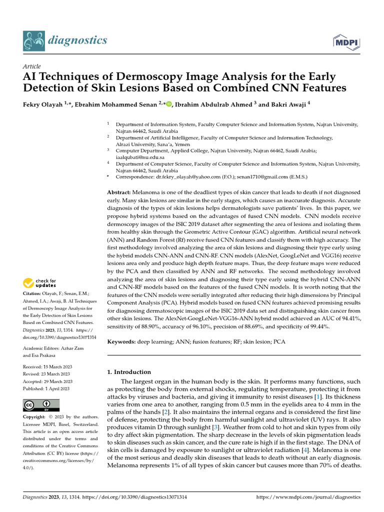 Diagnostics 13 01314 | PDF