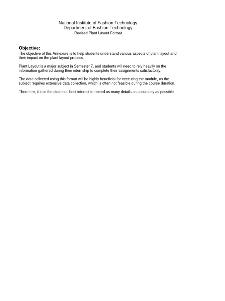 Revised_Appendix IX_Plant Layout | PDF