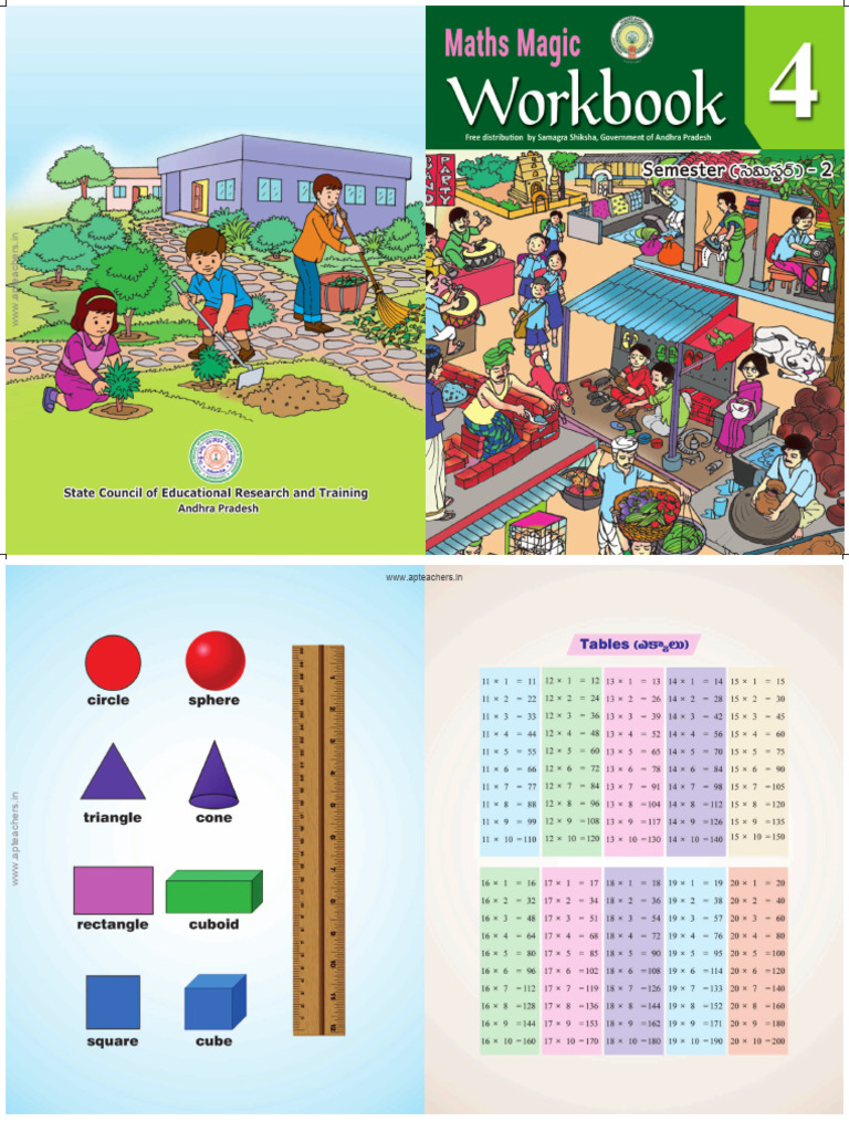 4 Maths SEM-2 Workbook | PDF