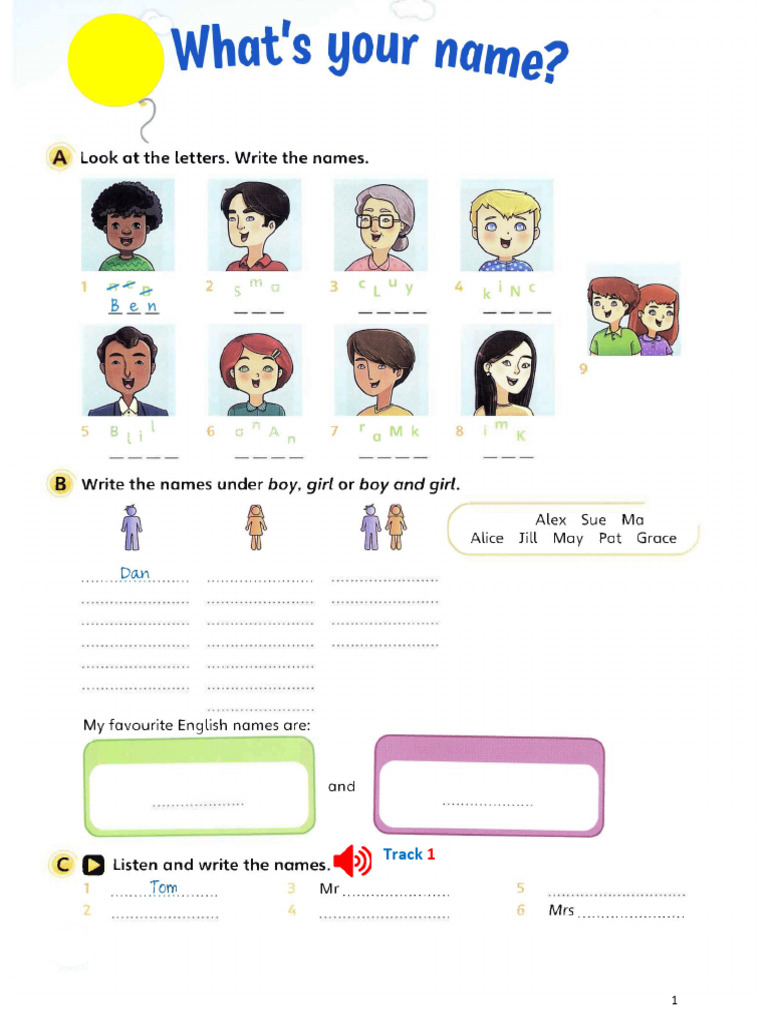 Get Ready For Starters Exercises | PDF