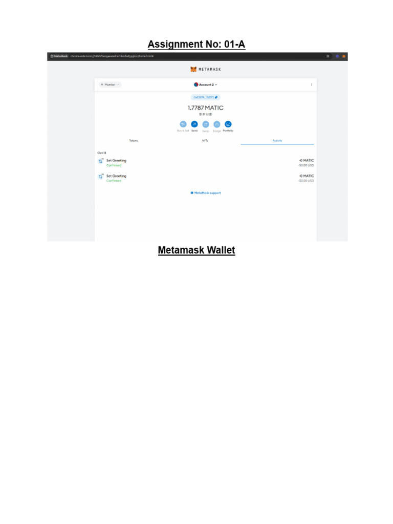 BCT Assignment 1, 2, 3 | PDF