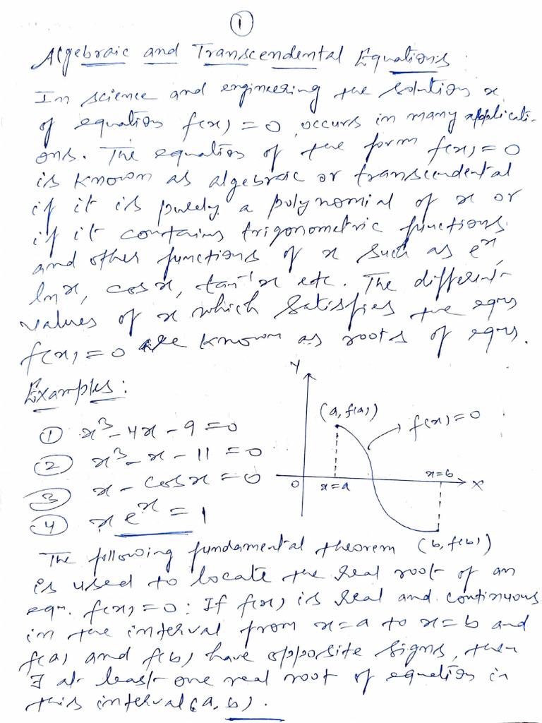 Numerical Methods | PDF