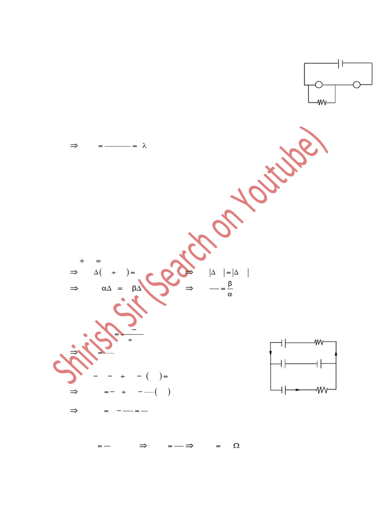 7.solutions Electric Current & Circuits-1 | PDF